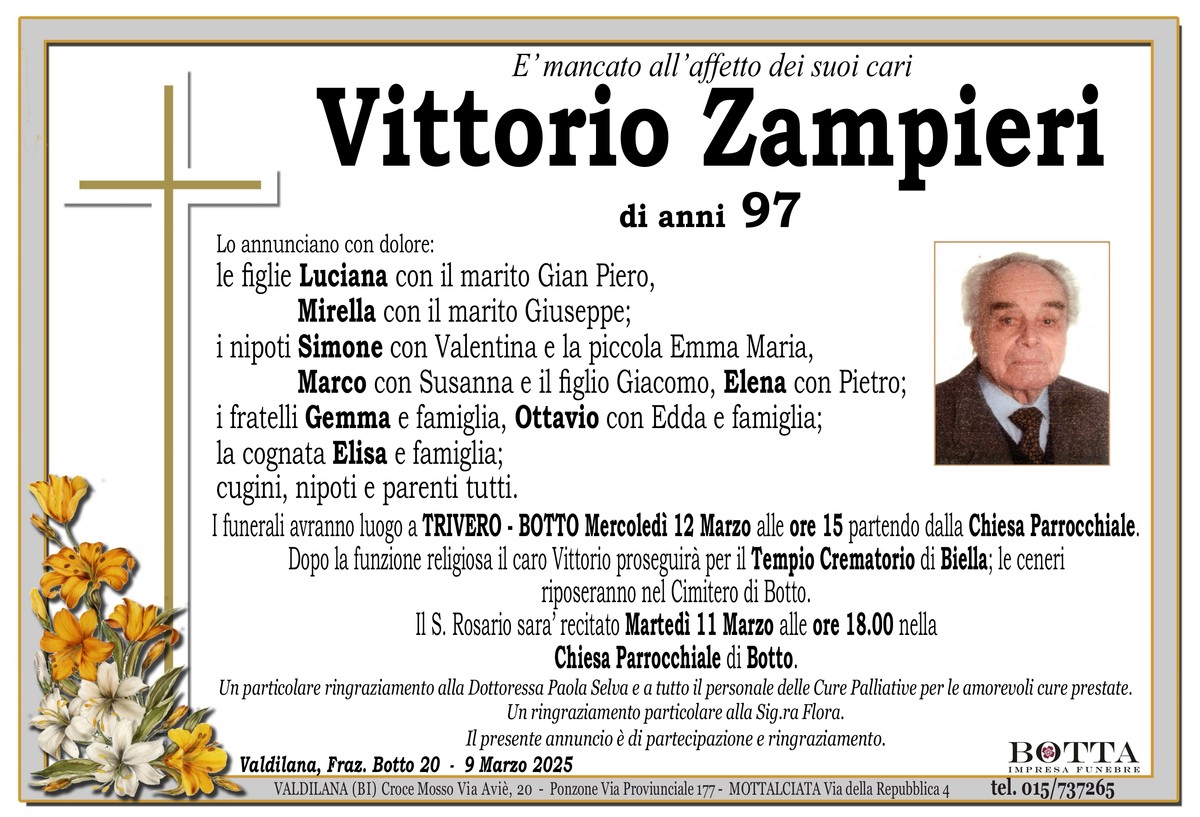 Vittorio Zampieri - Newsbiella.it