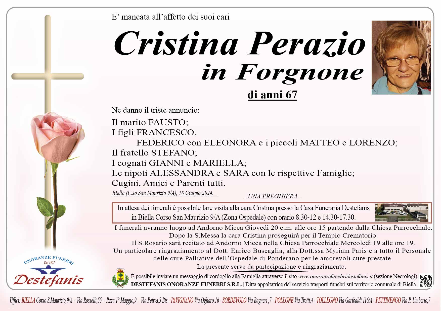 Cristina Perazio, in Forgnone - Newsbiella.it