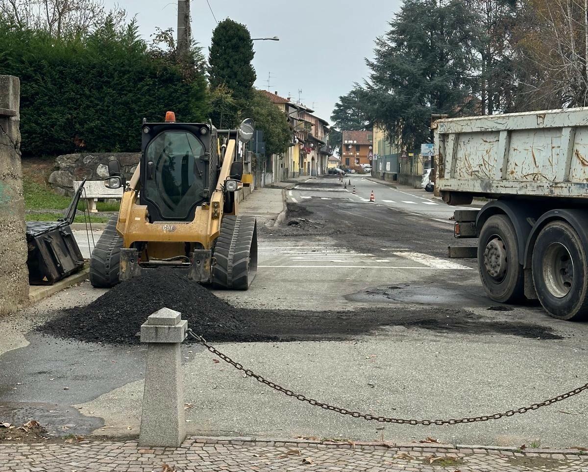 Ponderano, aperto un nuovo cantiere - Newsbiella.it