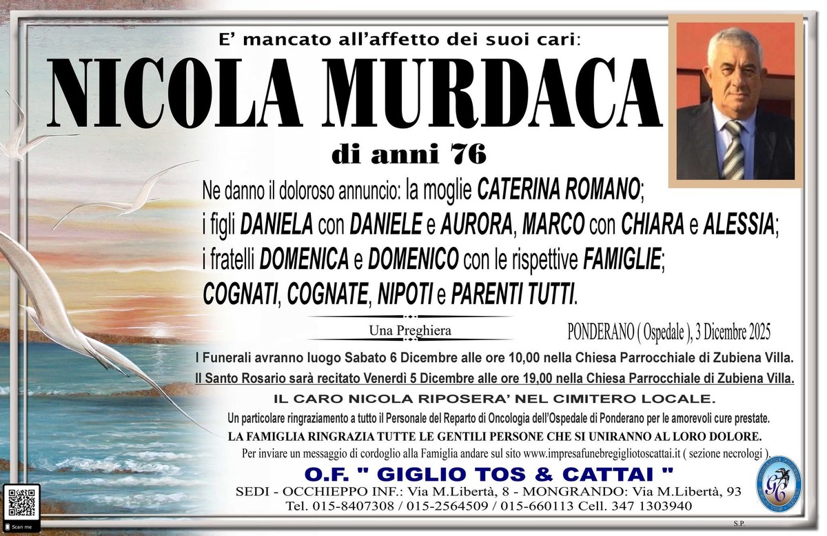 Nicola Murdaca - Newsbiella.it