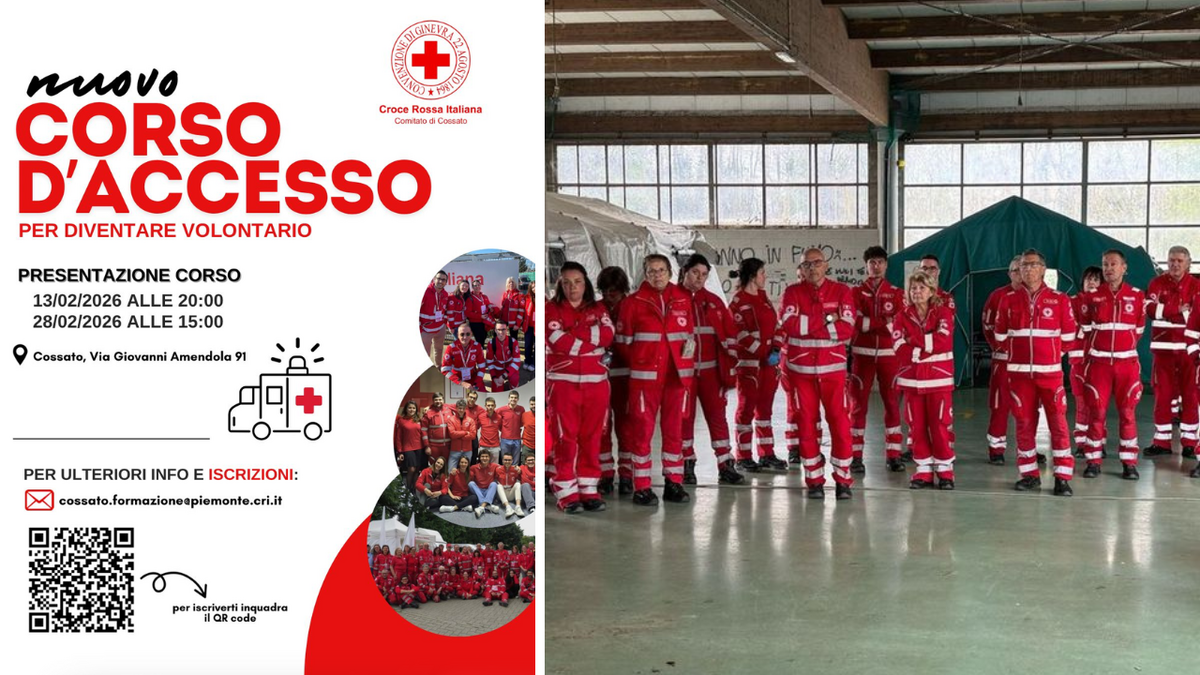 Croce Rossa di Cossato: al via un nuovo corso per diventare volontari ...