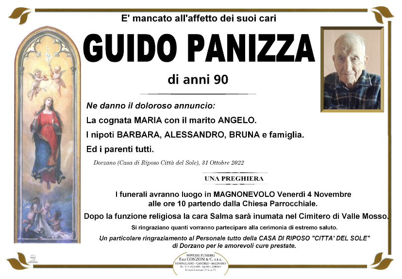 Guido Panizza - Newsbiella.it