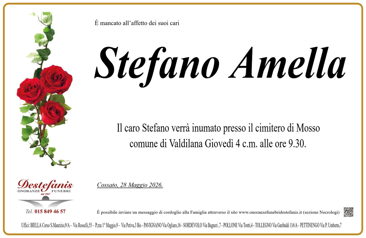 Stefano Amella - Newsbiella.it
