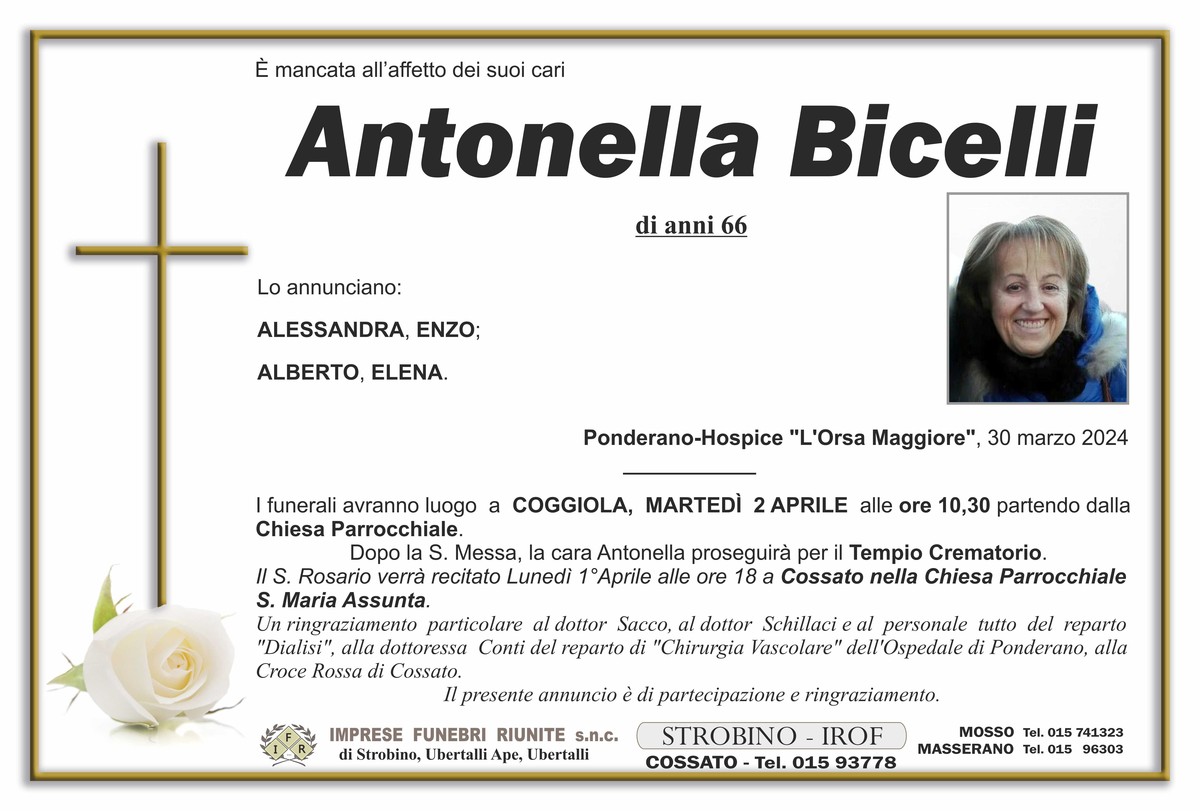 Antonella Bicelli - Newsbiella.it