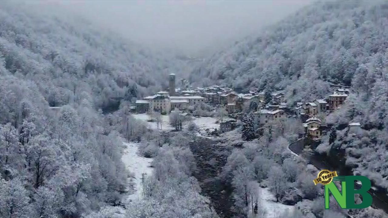 Valle Cervo, uno sguardo dall’alto sul candido paesaggio: uno scenario ...