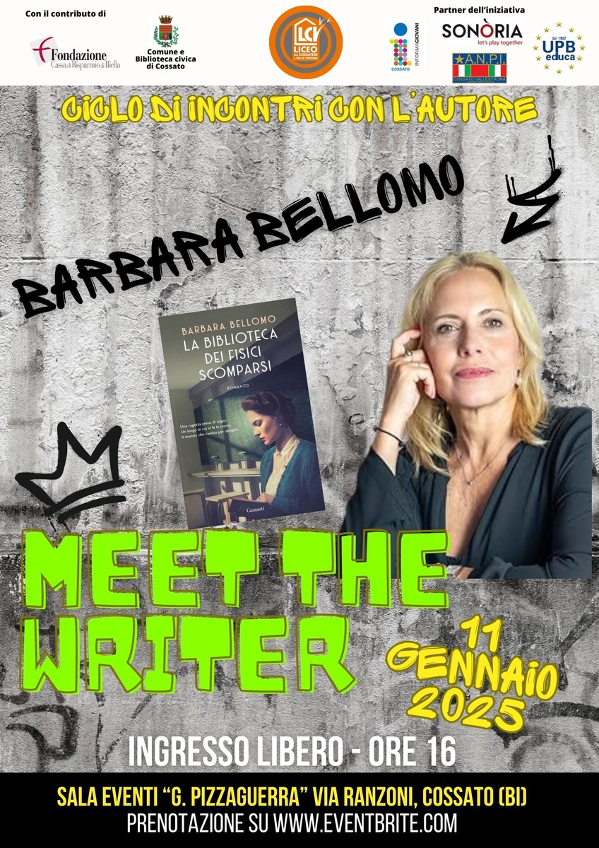 Cossato, gli studenti dialogano con la scrittrice Barbara Bellomo ...