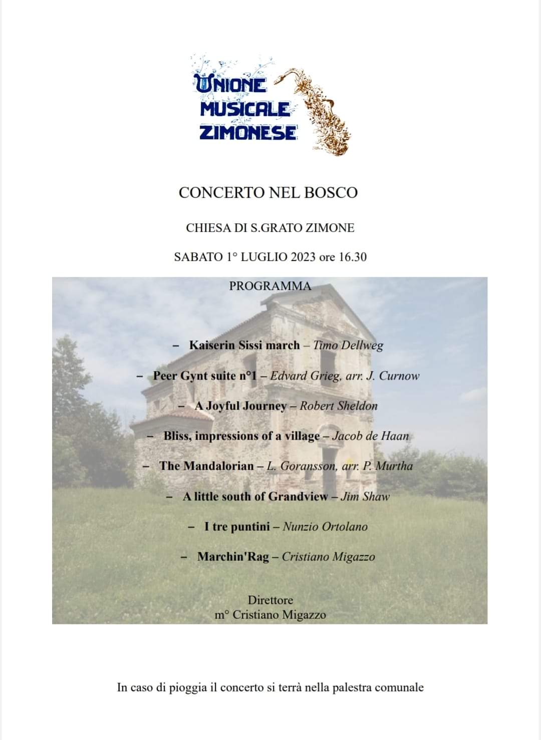 Zimone, a luglio il Concerto nel Bosco - Newsbiella.it