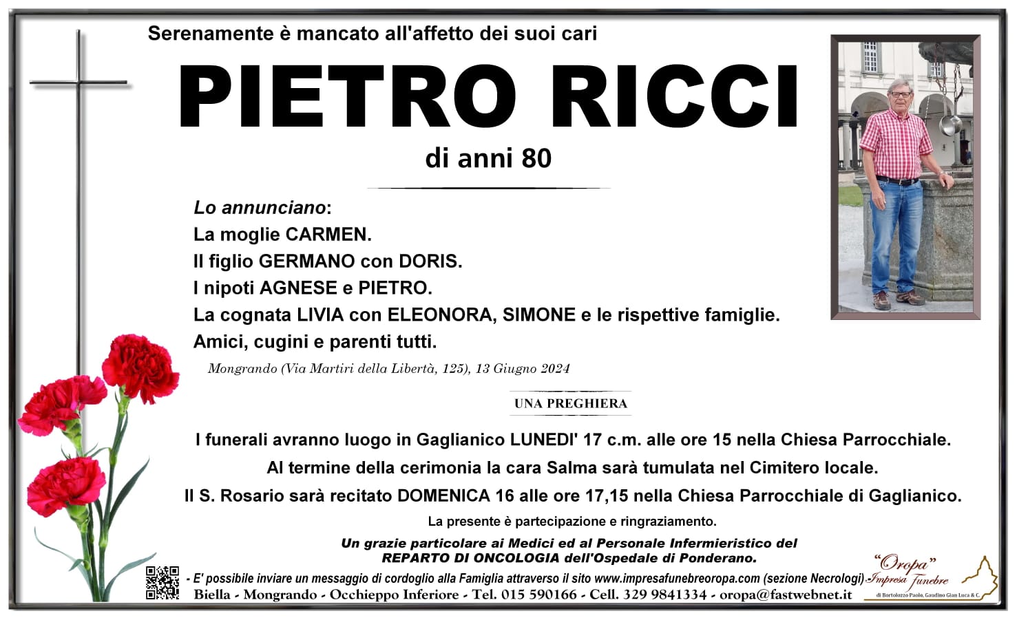 Pietro Ricci - Newsbiella.it