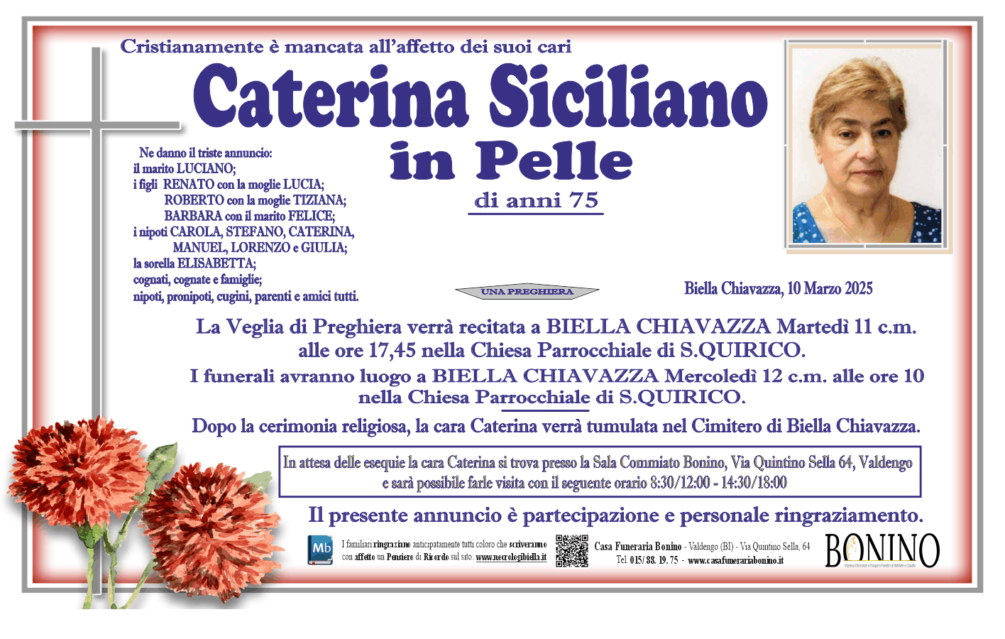 Caterina Siciliano, in Pelle - Newsbiella.it