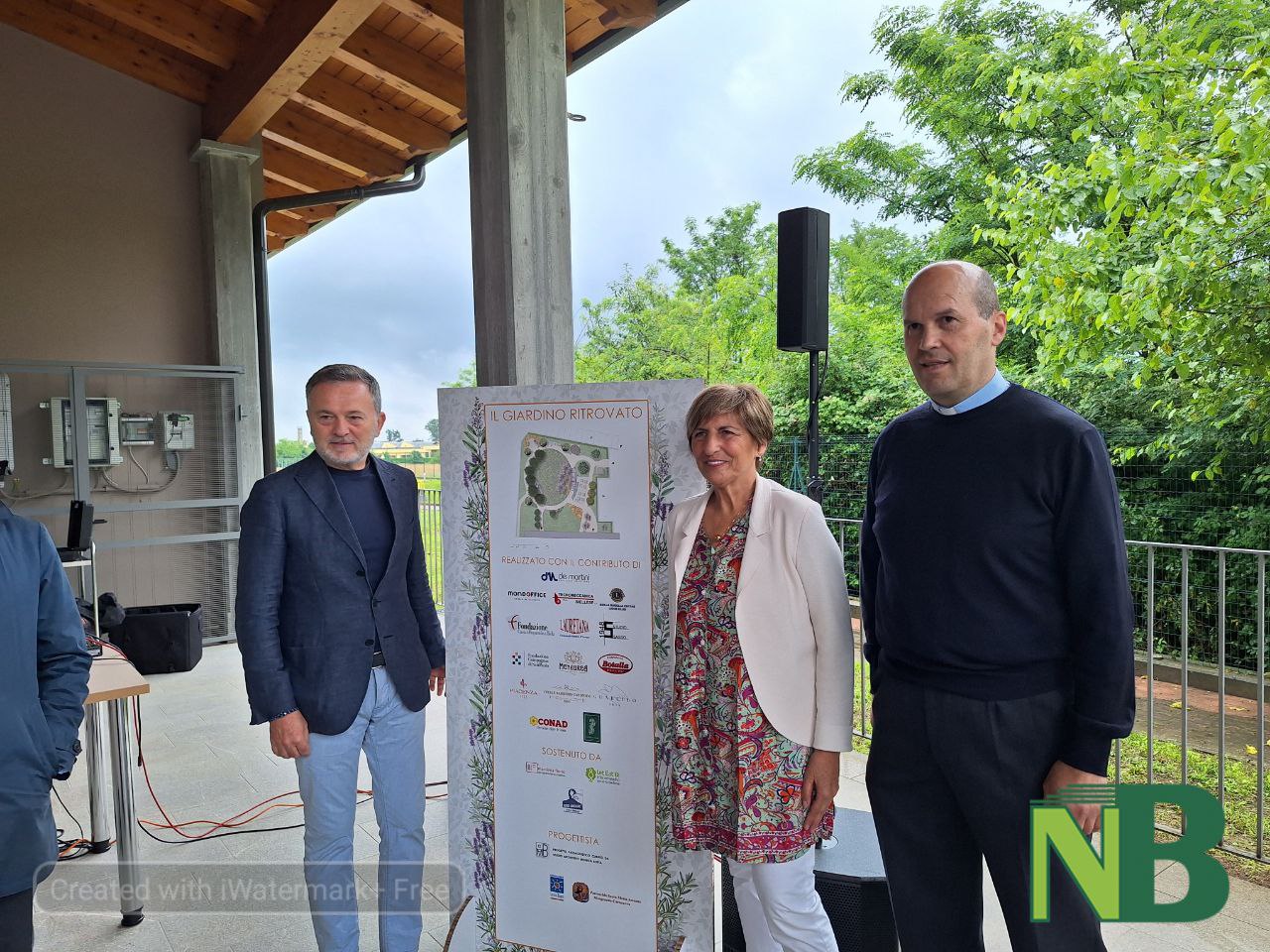 Taglio del nastro a Mongrando, inaugurato il Giardino Ritrovato FOTO e ...