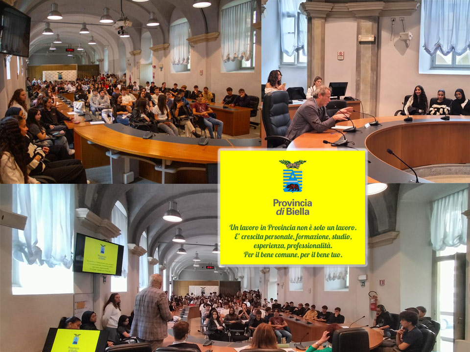Studenti in Sala Consiglio provinciale: uno spazio aperto e partecipato ...