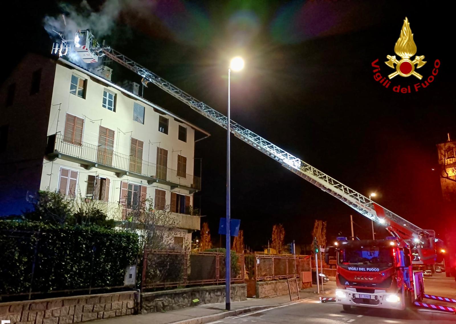 Ancora fiamme in serata, incendio nel comune di Andorno Micca ...